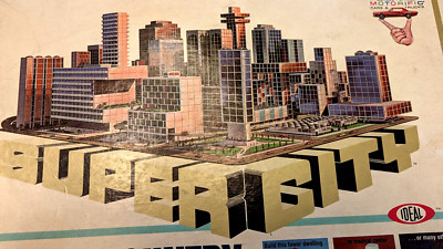 Vintage Super City Town & Country Building Set by IDEAL ©1967 C@@L! | eBay