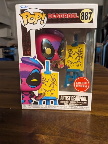 Funko Pop! Deadpool: Artist Deadpool 887 Vinyl Figure 889698584296 | eBay