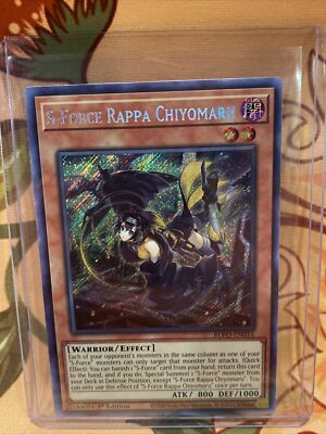 Yu-Gi-Oh! TCG S-Force Rappa Chiyomaru Blazing Vortex BLVO-EN011 1st ...