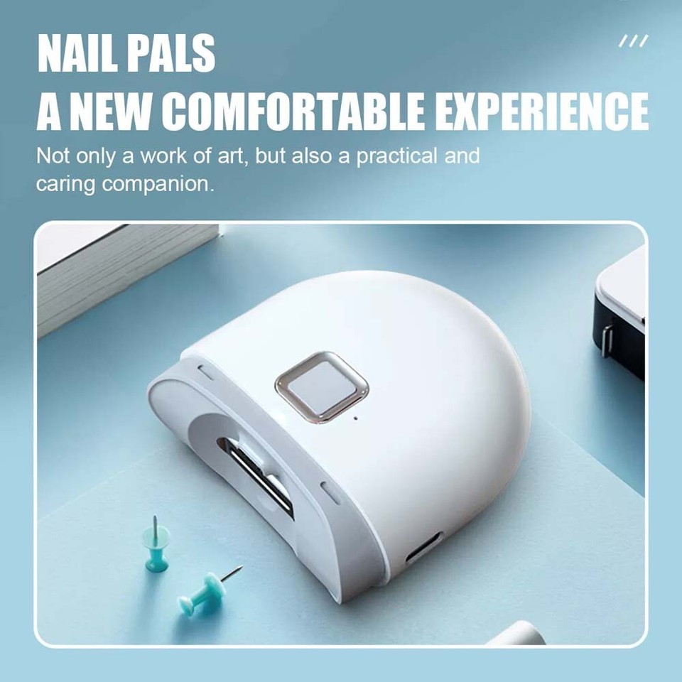 Electric Toe Nail Clippers Light Portable Trimmer Nails Cutter USB ...