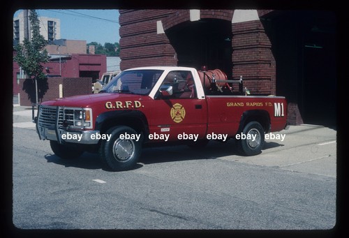 Grand Rapids MI M1 Chevrolet Mini pumper Fire Apparatus Slide . | eBay