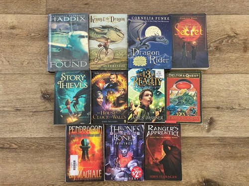 Lot of 11 Children Chapter Books-Adventure, Fantasy and Mystery-Dragon ...