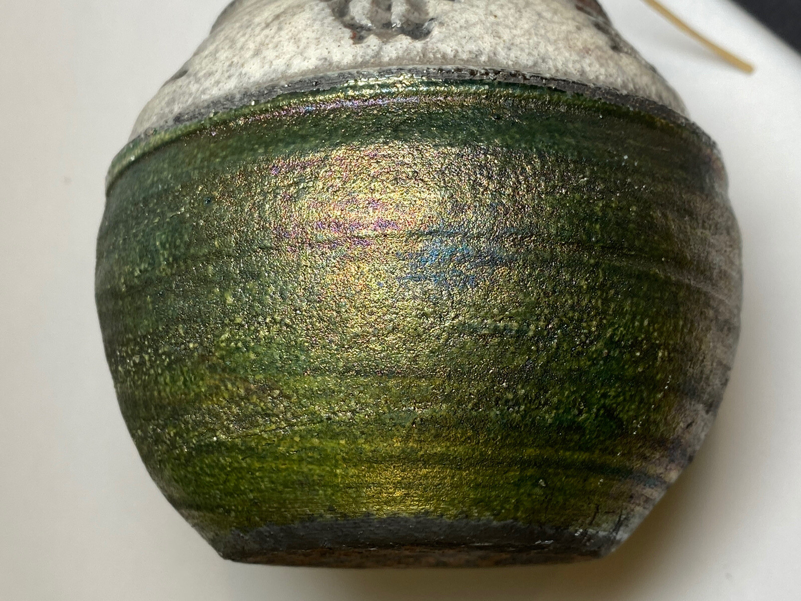 Raku Petroglyph Hawaiian Volcano Art Pottery Vase Christopher Matti ...