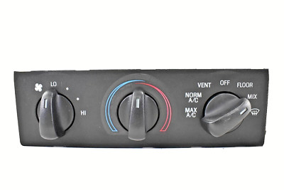 99-04 OEM FORD MUSTANG CLIMATE CONTROL TEMP MODULE HEAT AC HVAC 2000 01 ...