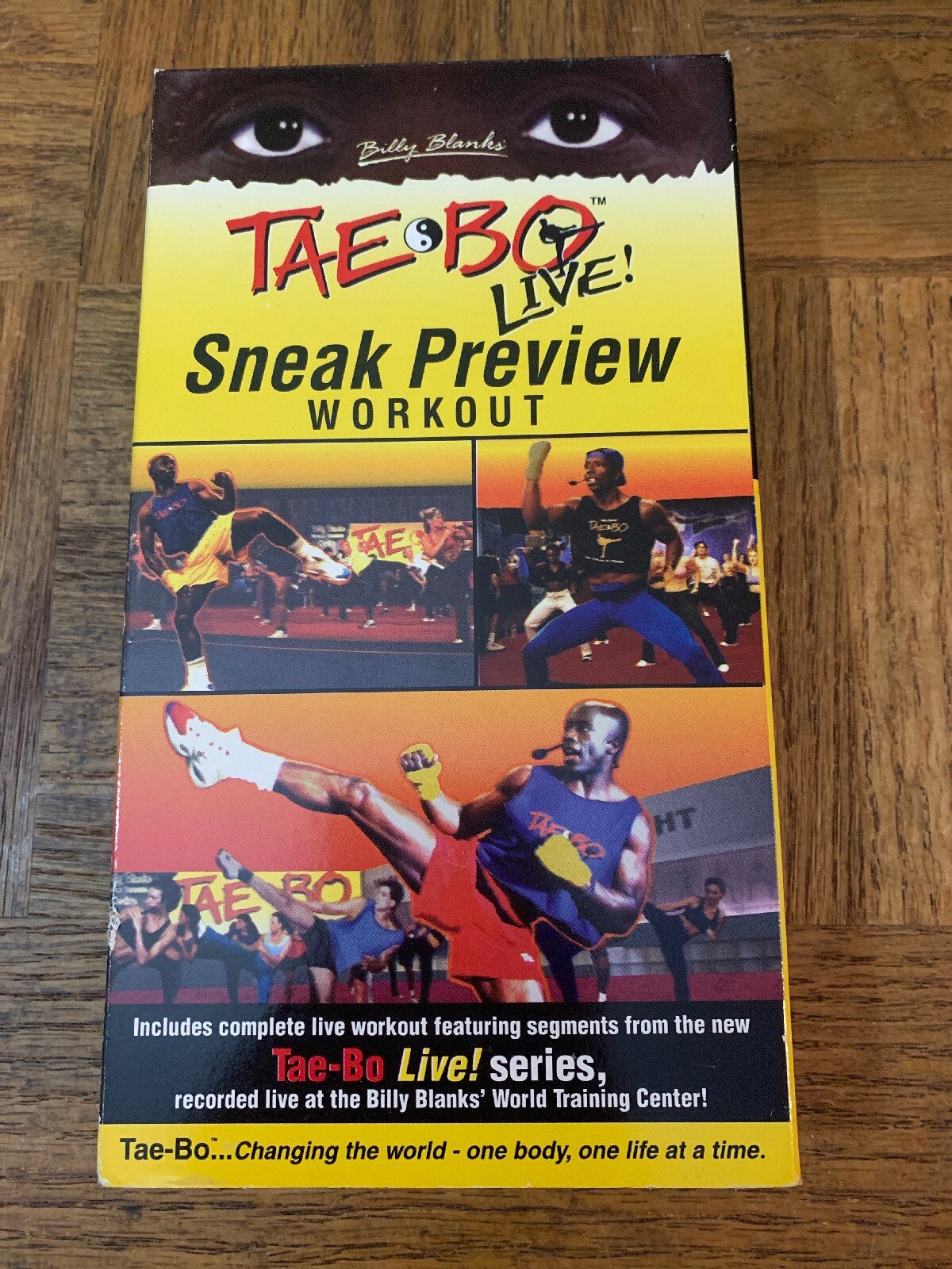 Tae Bo Live Sneak Preview Workout VHS | eBay