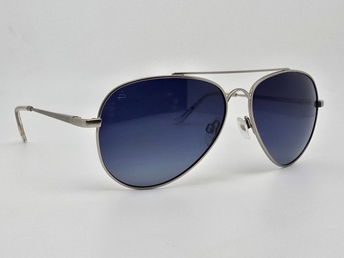 Prive Revaux The Showstopper Silver Frame Polarized Blue Lens Aviator ...