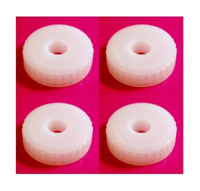 DRILLED AIRLOCK CAPS 4 38/400 FOR BEER WINE FERMENTERS & ONE 1 GALLON ...