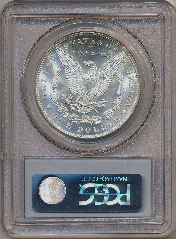 1885 Morgan PCGS MS-64 Bright White Luster Silver Dollar Coin ...