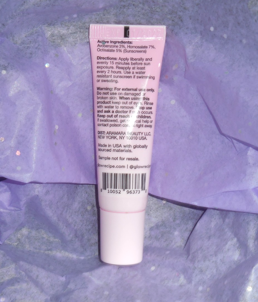 Glow Recipe Watermelon Glow Dew Shield SPF 30 EXP 1/27 DELUXE SAMPLE ...