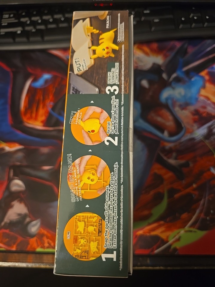 Pokémon 03 Pikachu (Battle Pose) Model Kit Quick!! 2021 Bandai Hobby ...