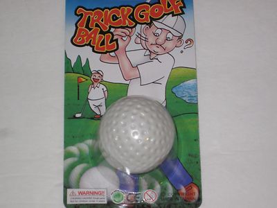 Trick Golf Ball Rolls Wobbly - Magic, Practical Joke, Golfing Gag ...