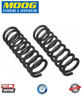 6312 Moog Coil Springs Set of 2 Front for Chevy Olds Coupe Sedan Nova ...