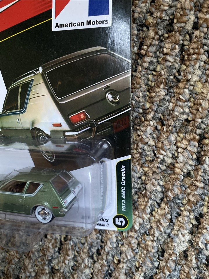 1972 AMC Gremlin Johnny Lightning Grasshopper Green Poly | eBay