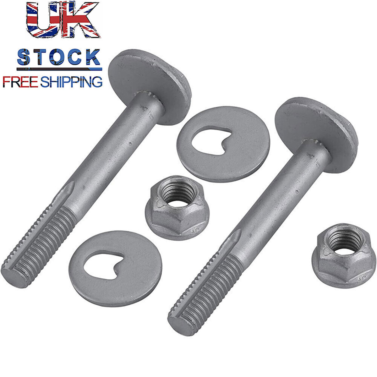 PAIR REAR SUSPENSION ACCENTRIX CAMBER BOLT 1456980 FOR FORD FOCUS ...