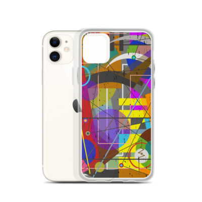 iPhone Artsy Bauhaus Kandinsky Mid-Century Modern Phone Case, Original ...