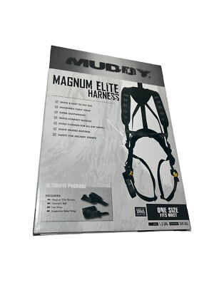 Muddy Magnum Elite Harness MUD-MSH120-GY Safety Harness BRAND NEW | eBay