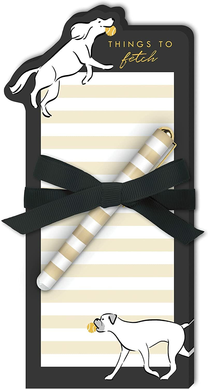 Punch Lady Jayne E2 Pets Cat or Dog 4x8" Notepad, 4.5" Pen 75 sh ...