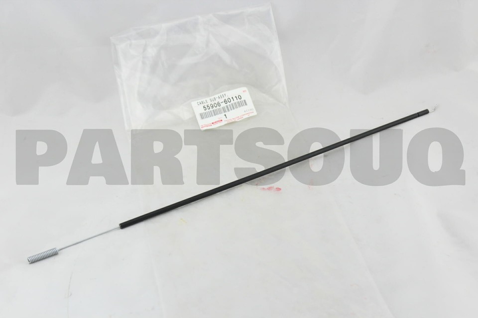 5590660110 Genuine Toyota CABLE SUB-ASSY, DEFROSTER DAMPER CONTROL ...