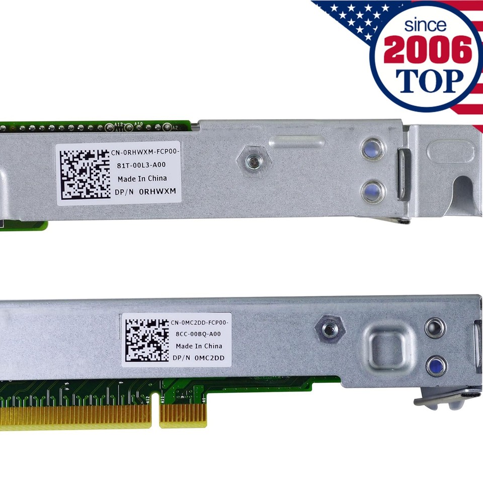 Dell Poweredge R440 PCIe Expansion Card Kit Riser 1& 2 LP RHWXM MC2DD ...