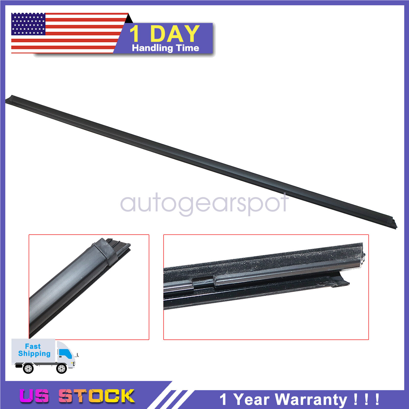 Back Hatch Window Molding Bottom Fits for Toyota 4runner 2004-2009 ...