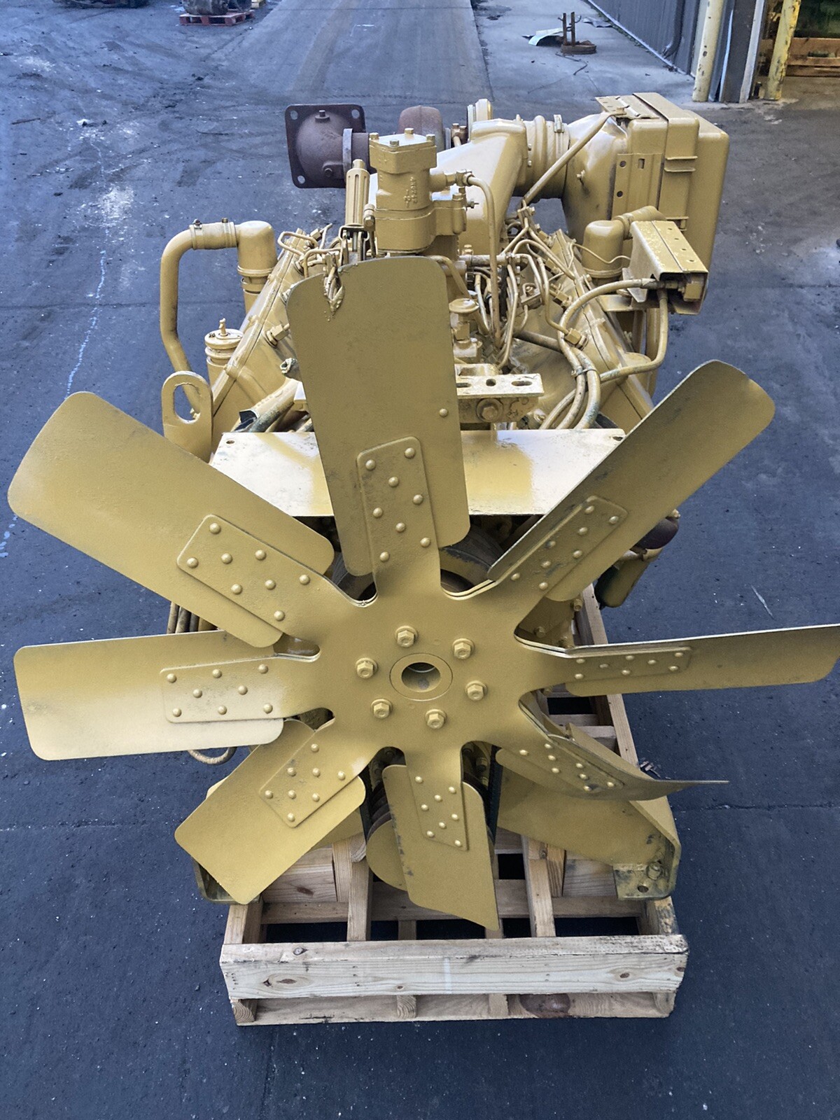 GOVERNMENT SURPLUS CATERPILLAR 3408 TURBO DIESEL ENGINE | eBay