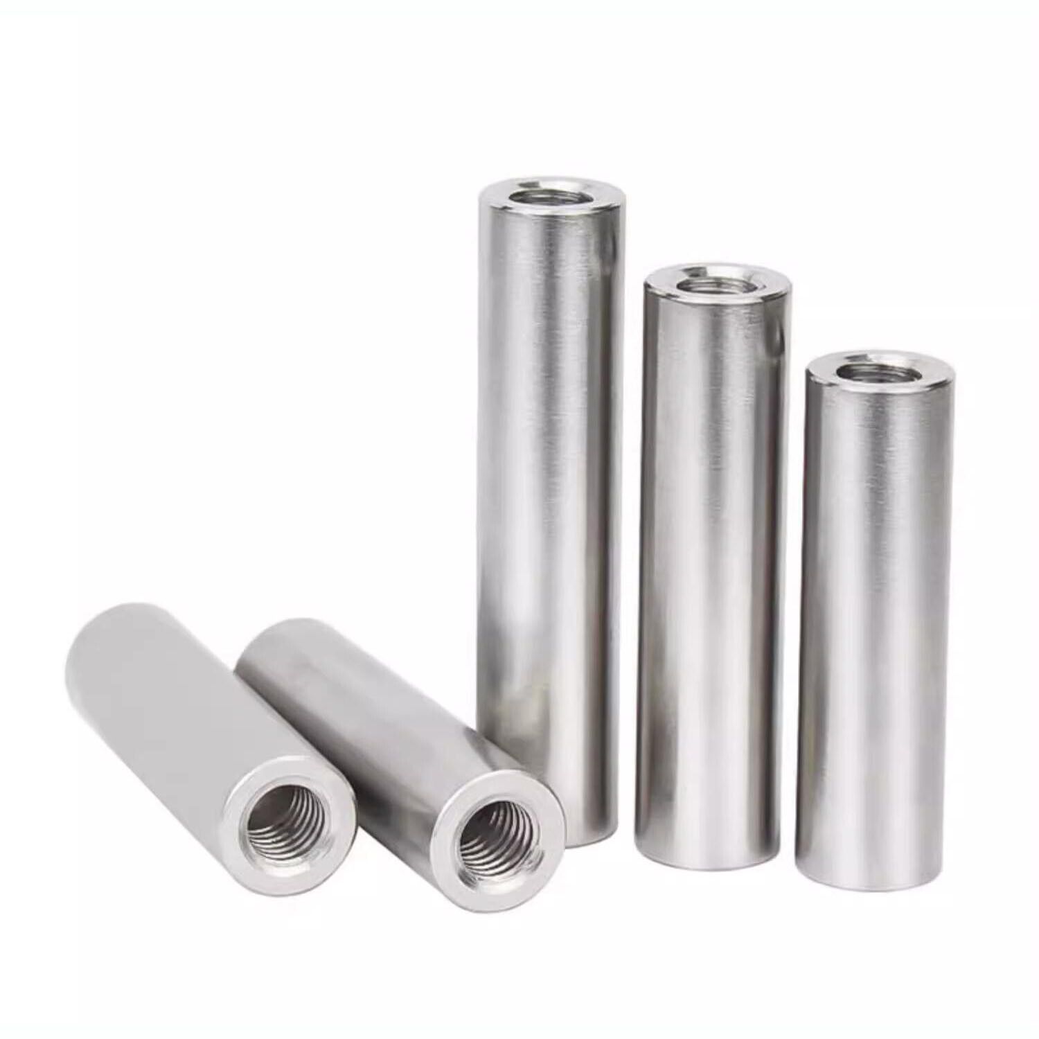M8 rolled dowel column pin double head inner thread pin SUS304 pin 90mm ...