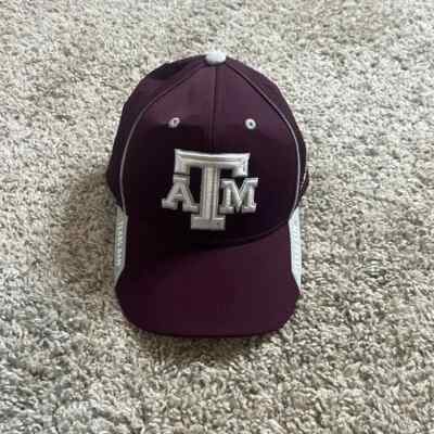 Texas A&M Adidas El Climalite Fitmax 70 Fitted Hat Mens Small | eBay