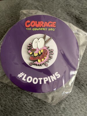 Courage The Cowardly Dog Pin (2018) - Loot Crate Exclusive #LOOTPINS ...