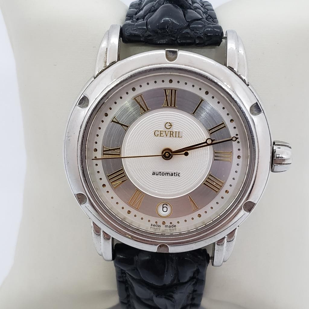 Gevril First Gen Automatic Watch Model AO111R No 4124… - Gem