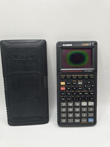 Casio Color Power Graphic Calculator. CFX - 98 50G. Untested | eBay
