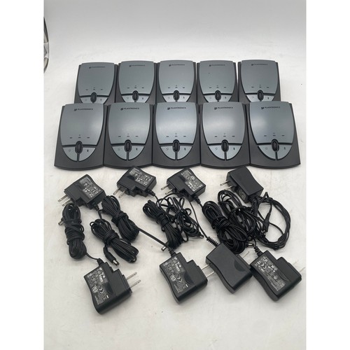 Plantronics S12 Corded Telephone Headset System Base & Adapter Only ...