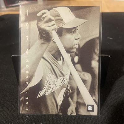 Hank Aaron 1994 Upper Deck Baseball: The American Epic #1 Braves | eBay