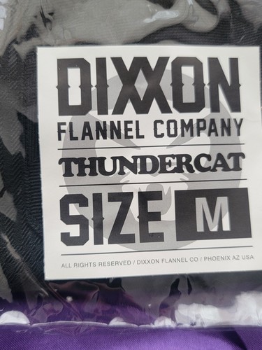 Dixxon Flannel Thundercat NIB long sleeve mens medium regualr fit | eBay