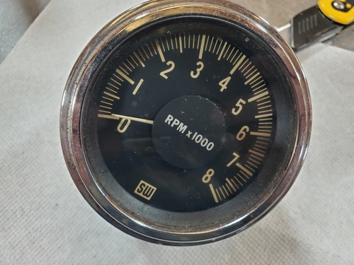 Original Vintage Stewart-warner Rpm Gauge Patina Hot Rod Rat Rod! | eBay