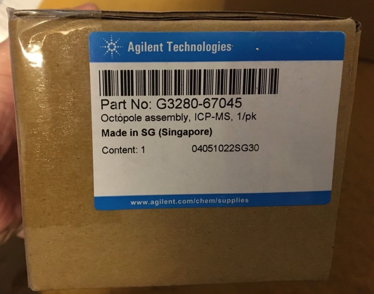 Agilent G3280-67045 ORS octopole assembly for Agilent 7700, 8800 ICP-MS ...