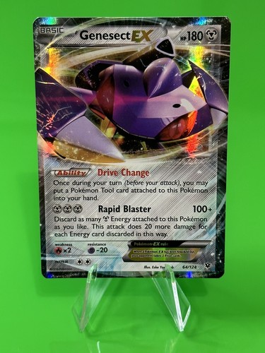 ⭐⭐⭐Pokemon Genesect EX XY Fates Collide Ultra Rare 64/124 LP!!⭐⭐⭐ | eBay