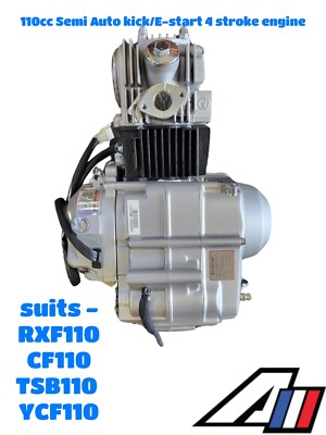 110cc Semi Auto Dirt Bike engine | eBay Australia