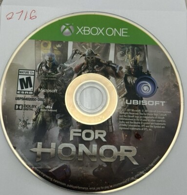 For Honor Xbox One Disc Only No Tracking #2716 | eBay