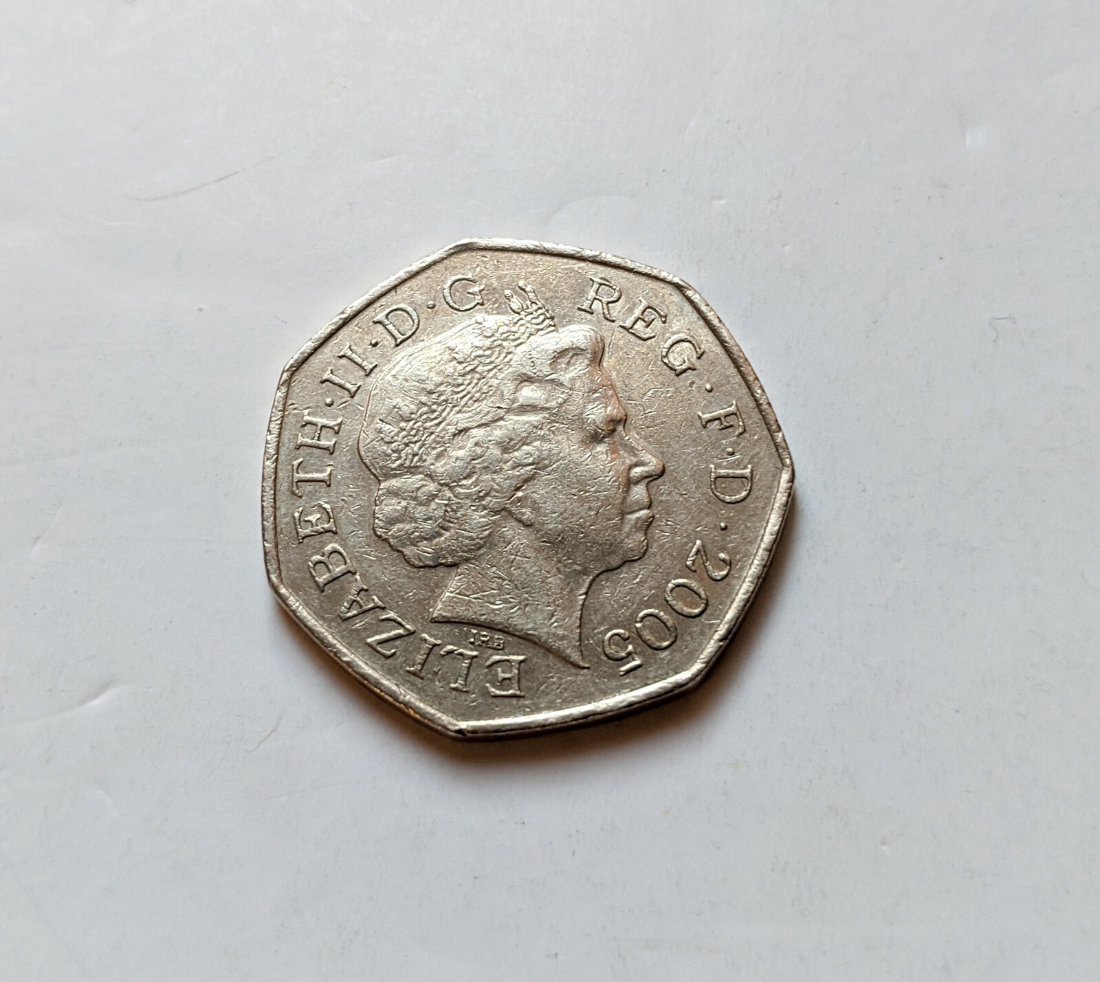 50p Fifty Pence Coin Saxon Plural of Penny 1755 Johnson's Dictionary ...