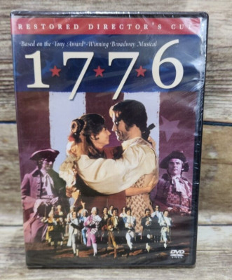 NEW SEALED 1776 Restored Director's Cut DVD Movie Film Based On ...