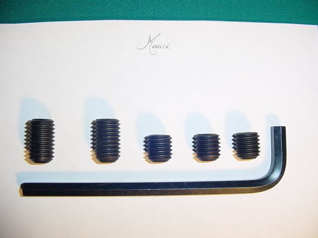 MEUCCI WEIGHT BOLT SYSTEM 5/8 x 11 pool cue billiards FREE SHIP | eBay