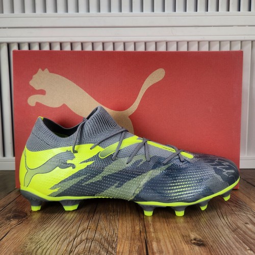 PUMA Future 7 Match Rush FG/AG Mens Size 13 Gray Green Soccer Cleats ...