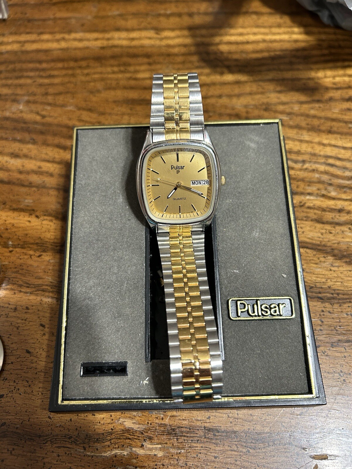 vintage pulsar quartz mens watch | eBay