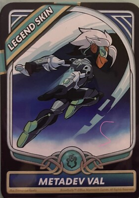 Brawlhalla BCX 2023 Metadev Val Skin *CODE ONLY* | eBay