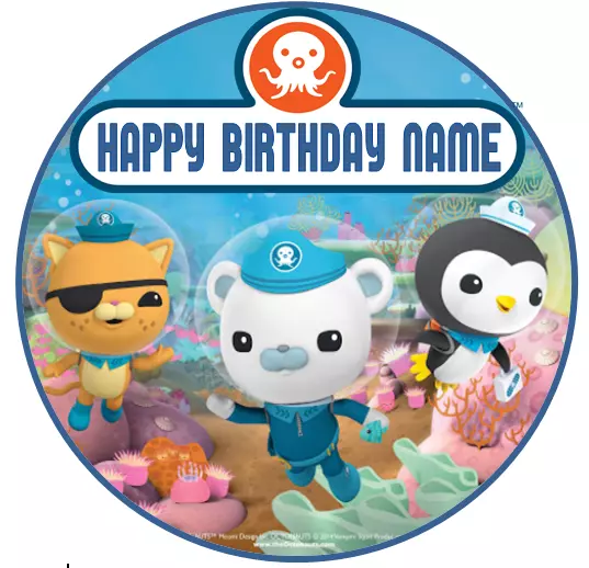 Octonauts Cake Topper Octonauts Birthday Party Octonauts