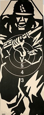 SRCR - Short Range Combat Rifle Target, 17.5" x 45" on Tagboard | eBay