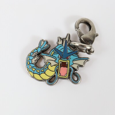 Pokemon Center Metal Charm Keychain Strap Japan Nintendo Gyarados | eBay