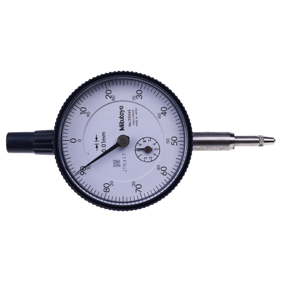 Dial Indicator 2046S for 0-10mm X 0.01mm Stem Lug Back Series 2 ANSI ...