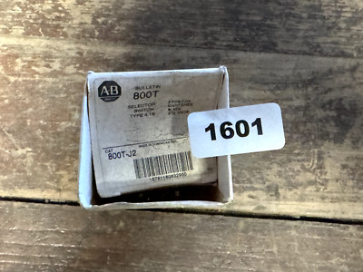 Allen Bradley 800T-J2 Black Selector Switch, Pack of 3 | eBay