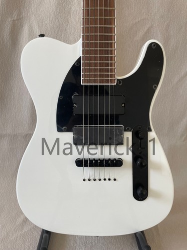 Classic White 7-String Tele Electric Guitar Rosewood Fingerboard | eBay